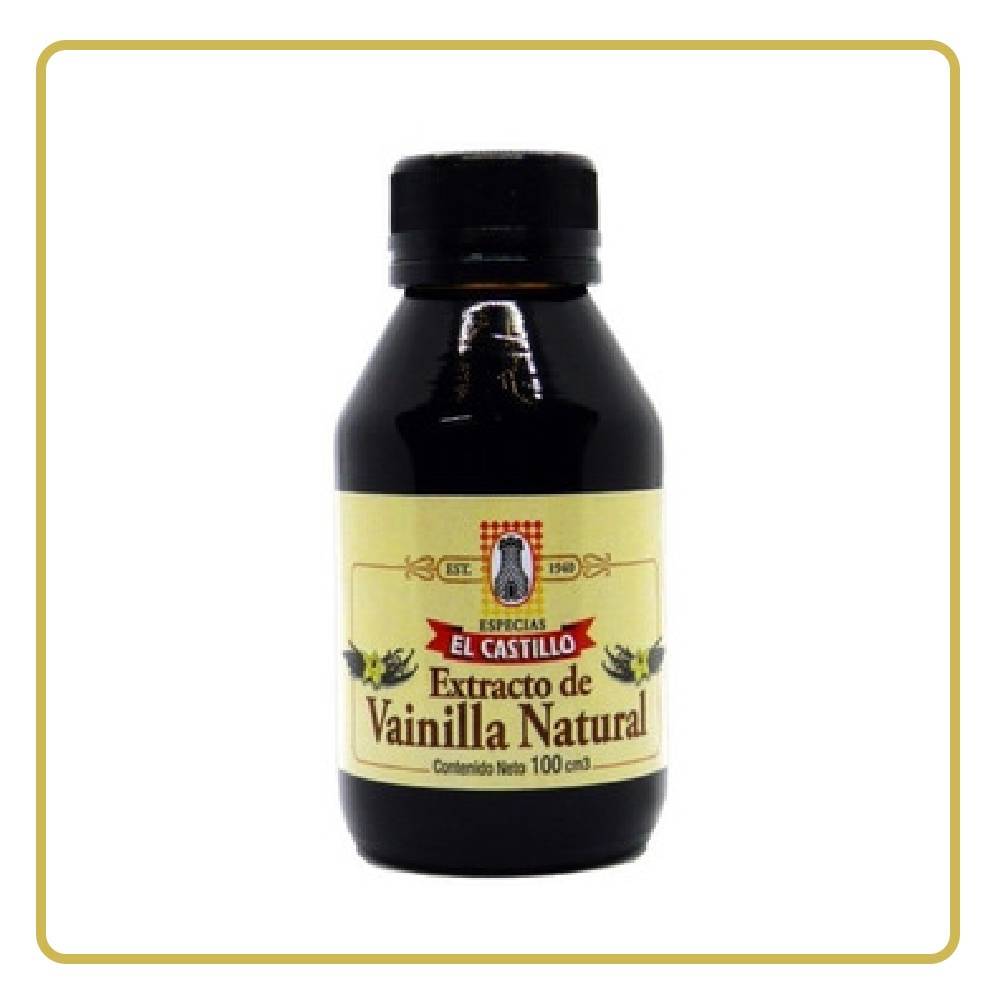 EXTRACTO DE VAINILLA NATURAL 100ML EL CASTILLO - Tete Saludable